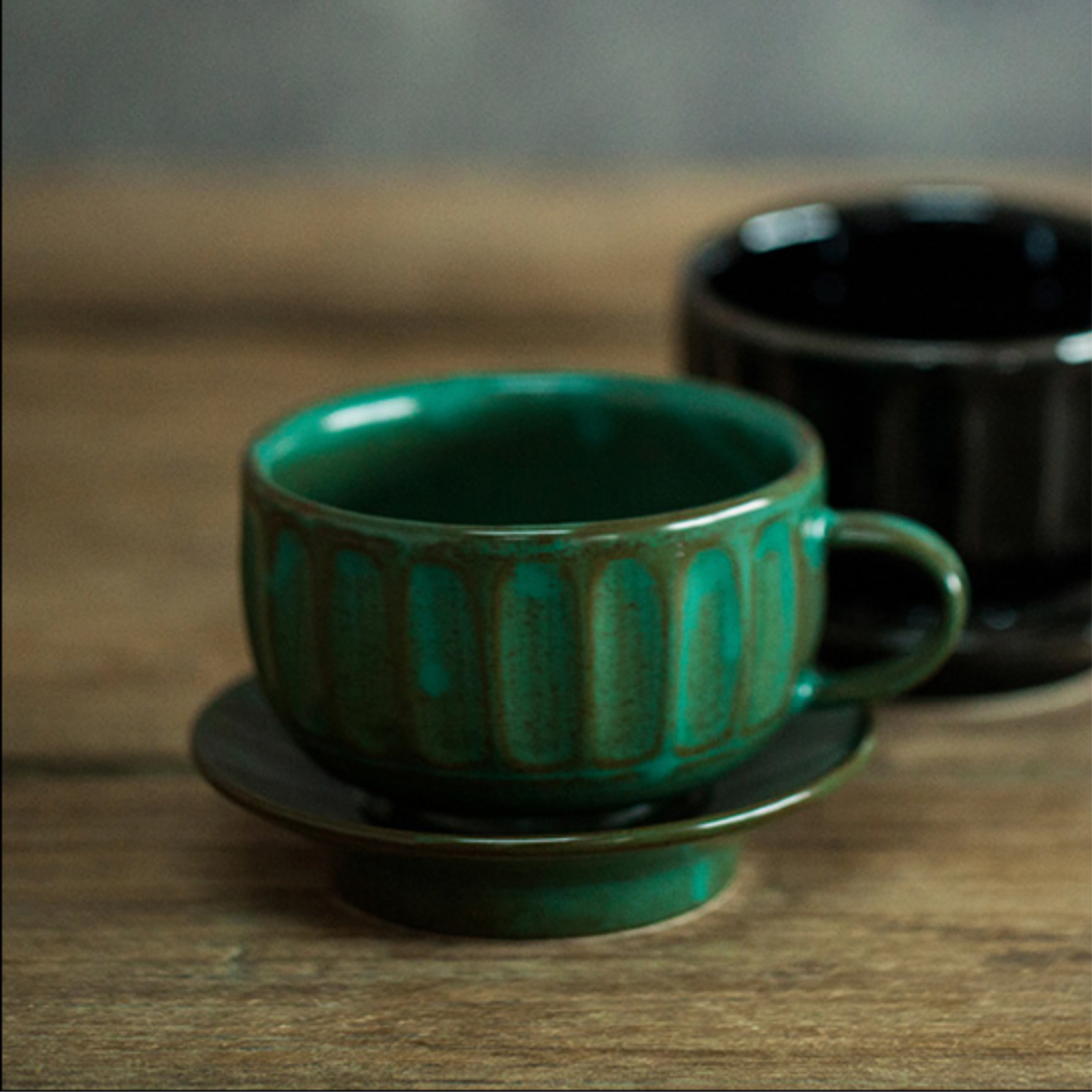 Rustic Roman Pillars Ceramic Handmade Coffee Mug Set – M Decor Studio